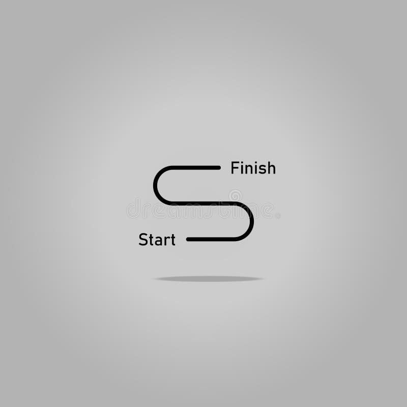 Start Finish Icon Stock Illustrations – 15,563 Start Finish Icon Stock ...