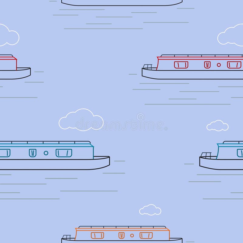 Narrow Boat Stock Illustrations – 1,045 Narrow Boat Stock Illustrations ...
