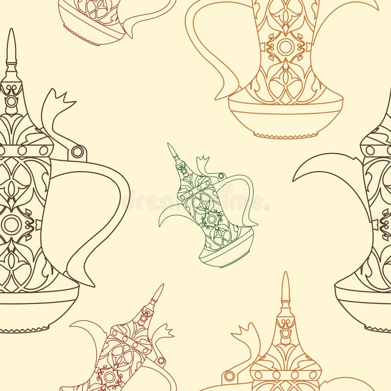 Arabian Coffee Illustration Stock Illustrations – 2,588 Arabian Coffee ...