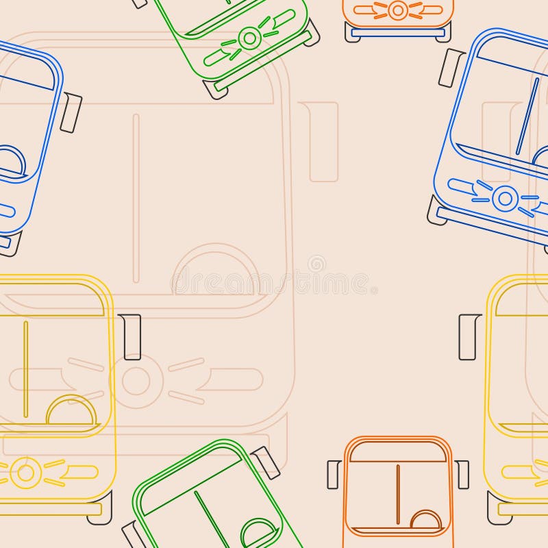 Outline Bus Stock Illustrations – 26,555 Outline Bus Stock ...