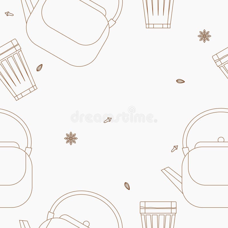 Chai Vector Patterns Stock Illustrations – 10 Chai Vector Patterns ...
