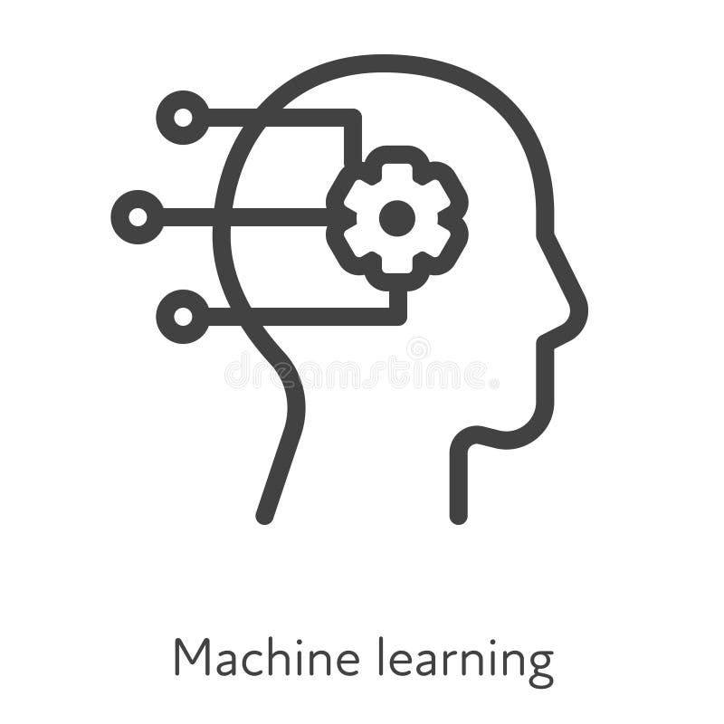 Outline Style Ui Icons Hard Skill Collection. Technical and it. Vector ...