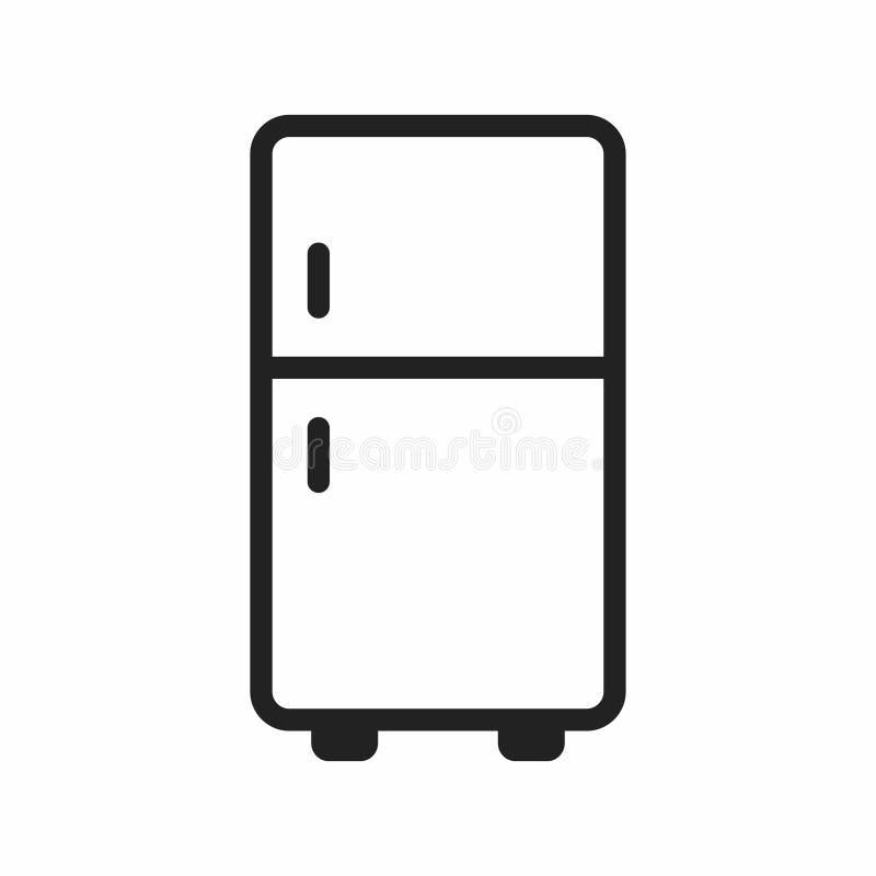 Freezer Outline Stock Illustrations – 6,887 Freezer Outline Stock ...