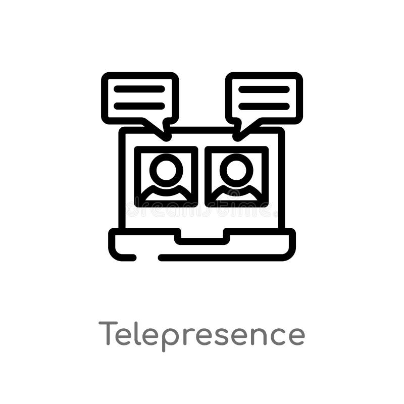 Telepresence Vector Stock Illustrations – 245 Telepresence Vector Stock ...