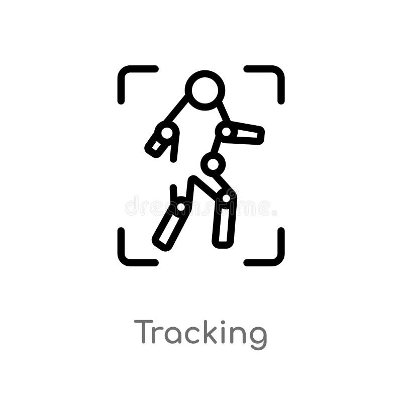 Black Tracking Isolated Vector Icon. Simple Element Illustration from ...