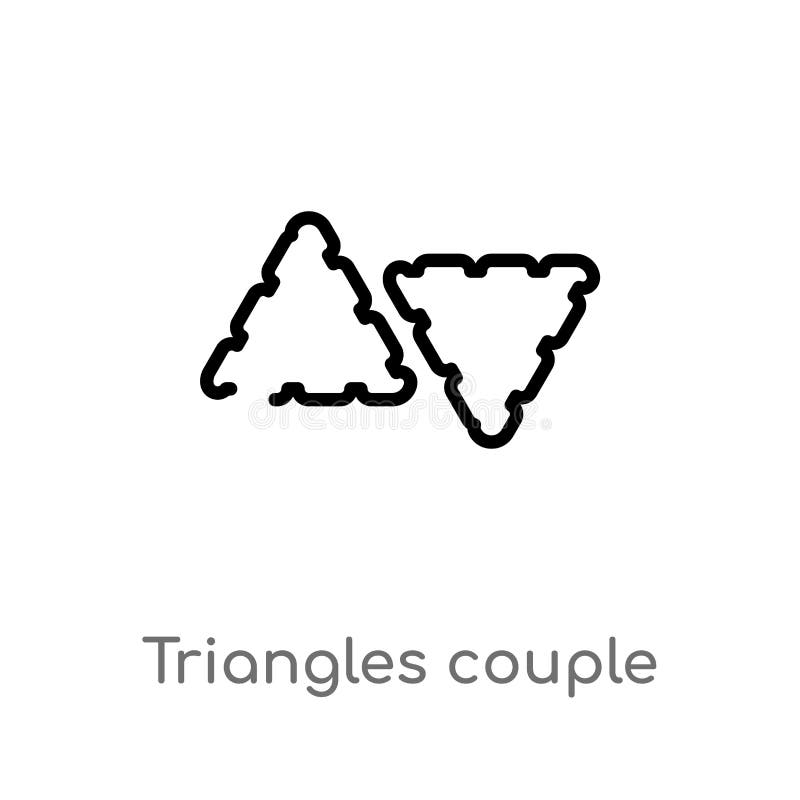 Triangles Couple Stock Illustrations – 347 Triangles Couple Stock ...