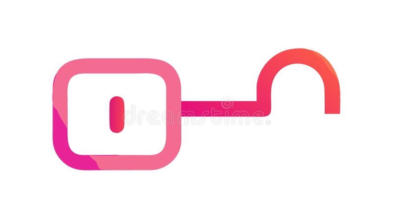 Outline Unlocked Padlock Icon, Representing Open Access Status, Vector ...