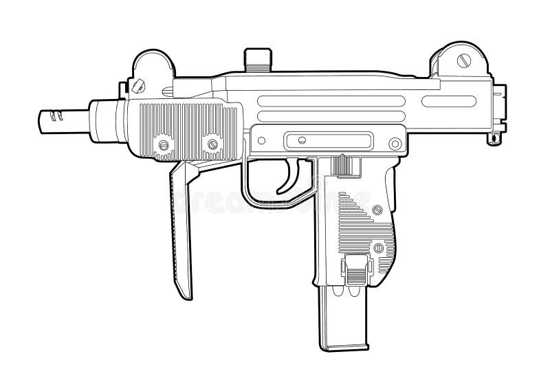 Uzi Outline