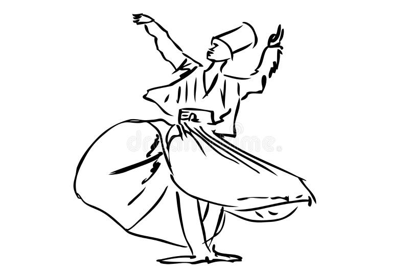 Sufi Dancer Stock Illustrations – 254 Sufi Dancer Stock Illustrations ...