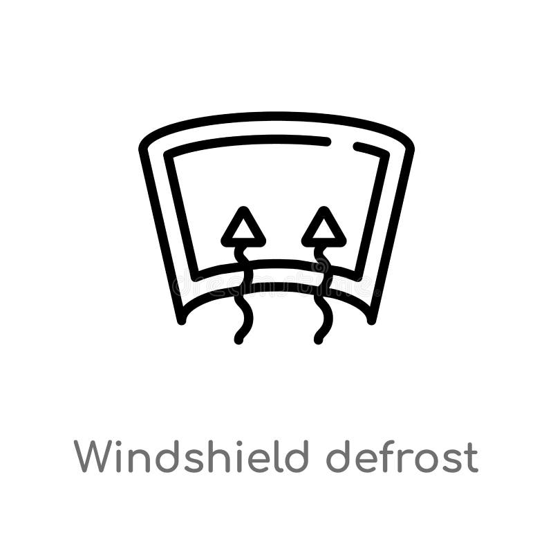 Defrost vector sign stock vector. Illustration of freeze - 137959086