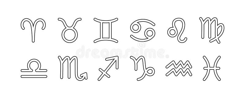 Zodiac Constellations Illustrations Stock Illustrations 141 Zodiac
