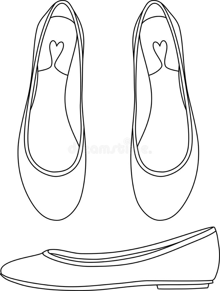 Simple Shoes Stock Illustrations – 24,004 Simple Shoes Stock ...