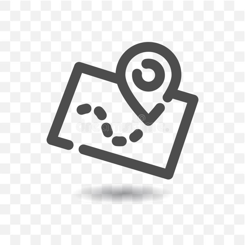 Map Location Pointer Icon on Transparent Background. Map Pin for Target ... Map Location Pointer Icon on Transparent Background. Map Pin for Target ...