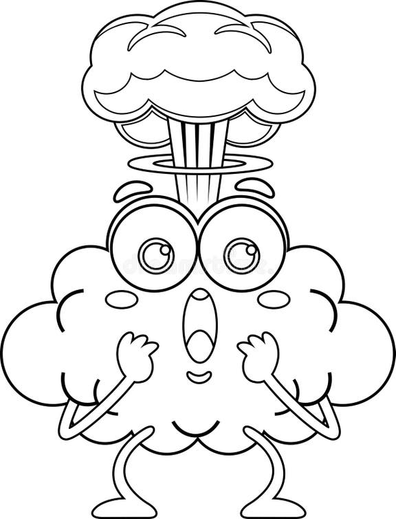 Exploding Head Cartoon Stock Illustrations – 371 Exploding Head Cartoon ...