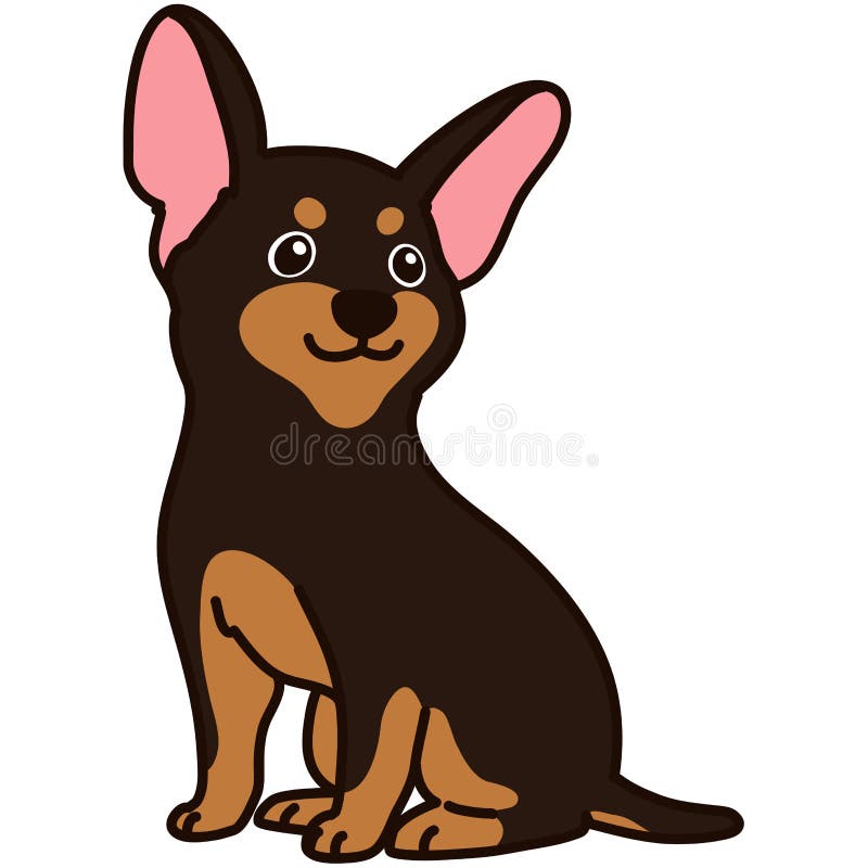 Pinscher Mini Stock Illustrations – 59 Pinscher Mini Stock ...
