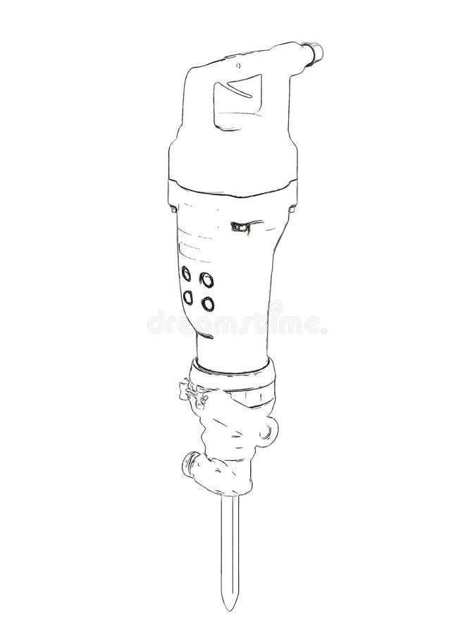 Jackhammer stock image. Image of black, demolition, equipment - 22081899