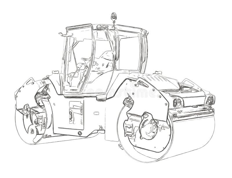 Steamroller Stock Illustrations – 1,245 Steamroller Stock Illustrations ...