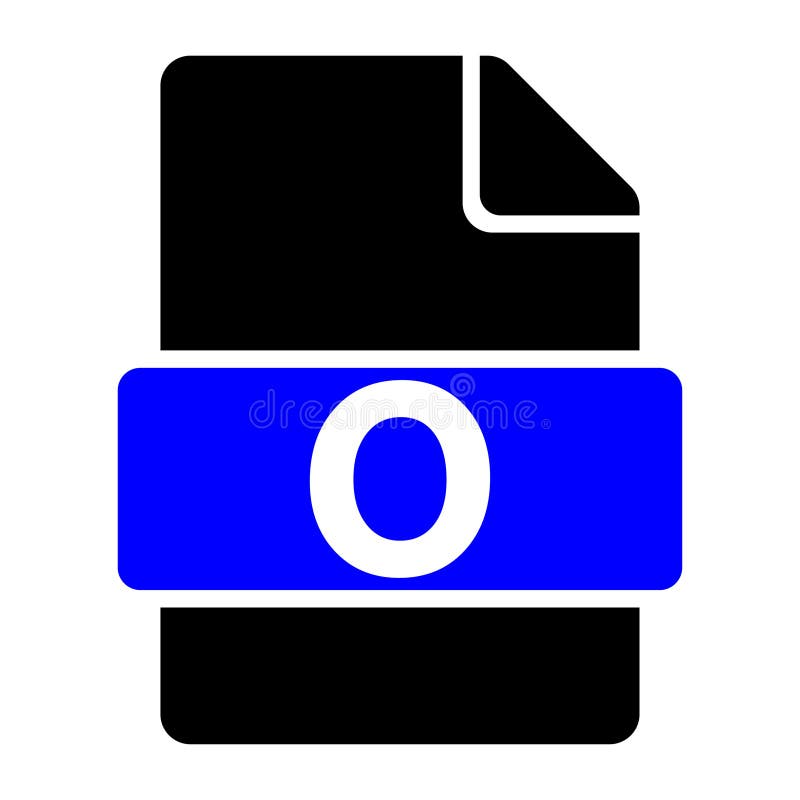 Outlook File Icon stock vector. Illustration of microsoft - 274593348