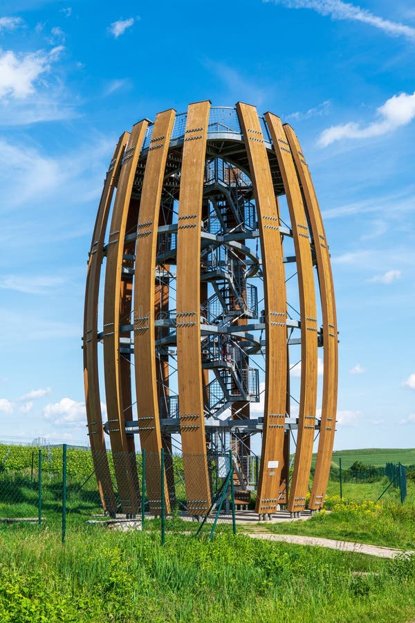 Outlook tower in Tokaj stock image. Image of tower, grass - 320495931