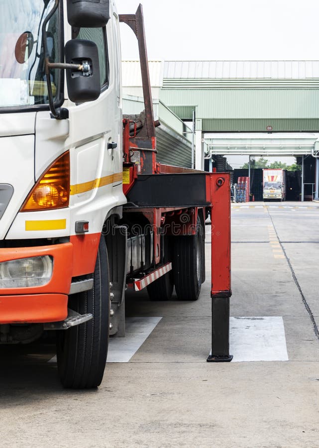 Outrigger Mobile Crane Supports for Crane Leg Stock Image - Image of ...