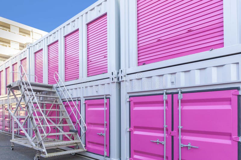 Atmosphere of a Small Rental Storage Room Stock Image - Image of ...