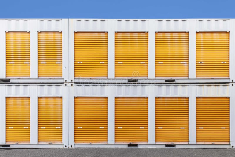 Atmosphere of a Small Rental Storage Room Stock Image - Image of ...