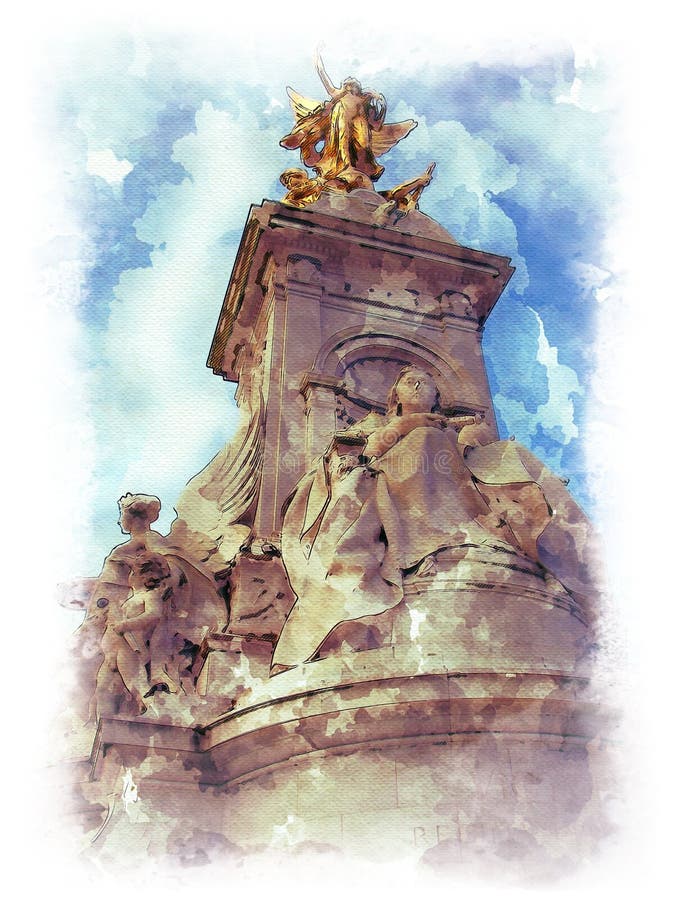 Gate with Two Statues of the Cupid Stock Photo - Image of child ...