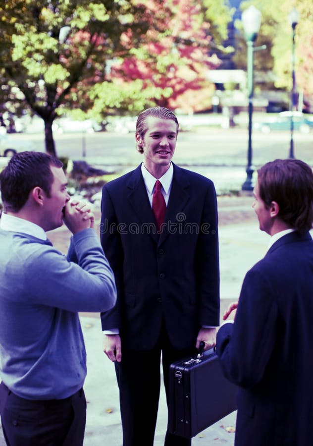 Outside business team stock photo. Image of leader, manage - 4357378