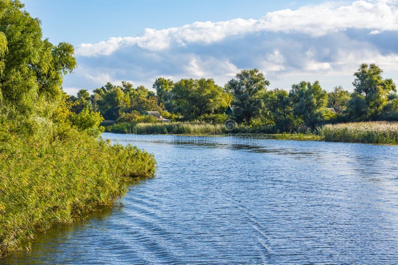 Outside the Cities, Life is Very Basic Along the Dnipro River Near ...