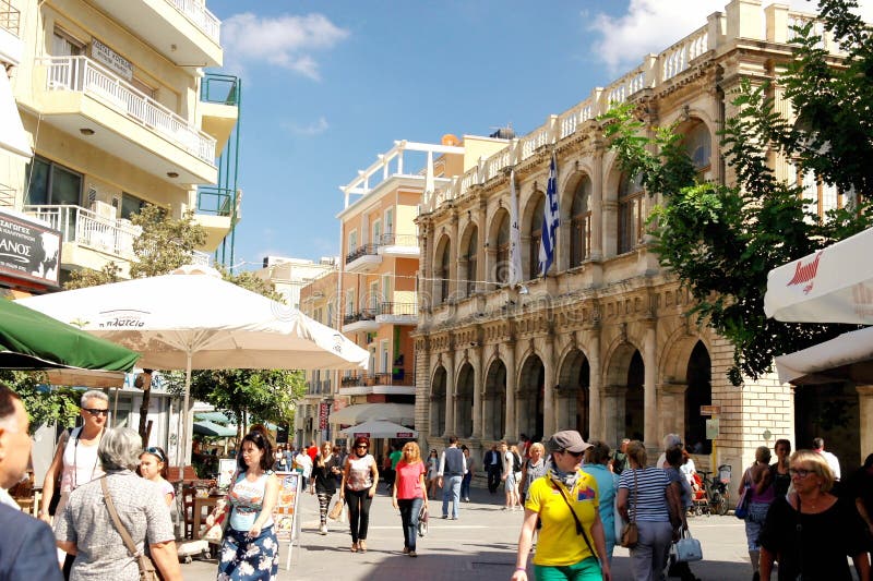 Outside the City of Heraklion. Greece Editorial Image - Image of travel ...