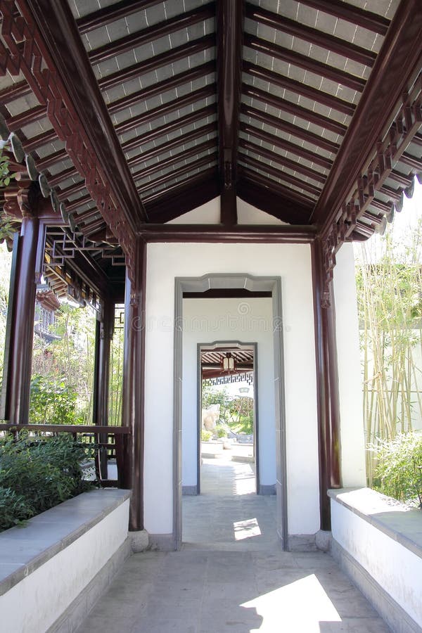 Corridor outside stock image. Image of modern, colored - 20851271