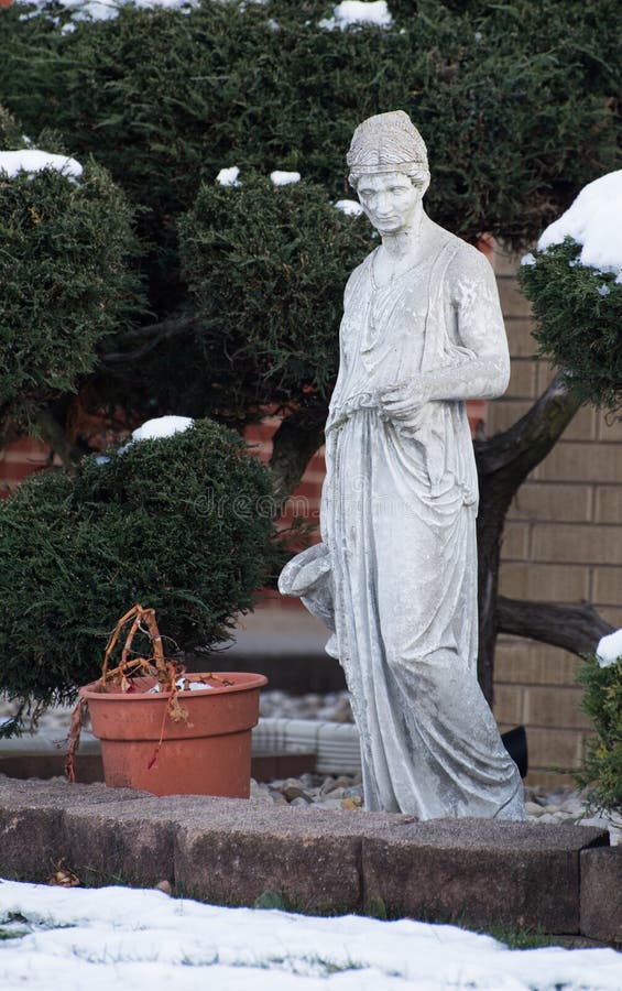 Outside house statue stock image. Image of house, base - 82155021