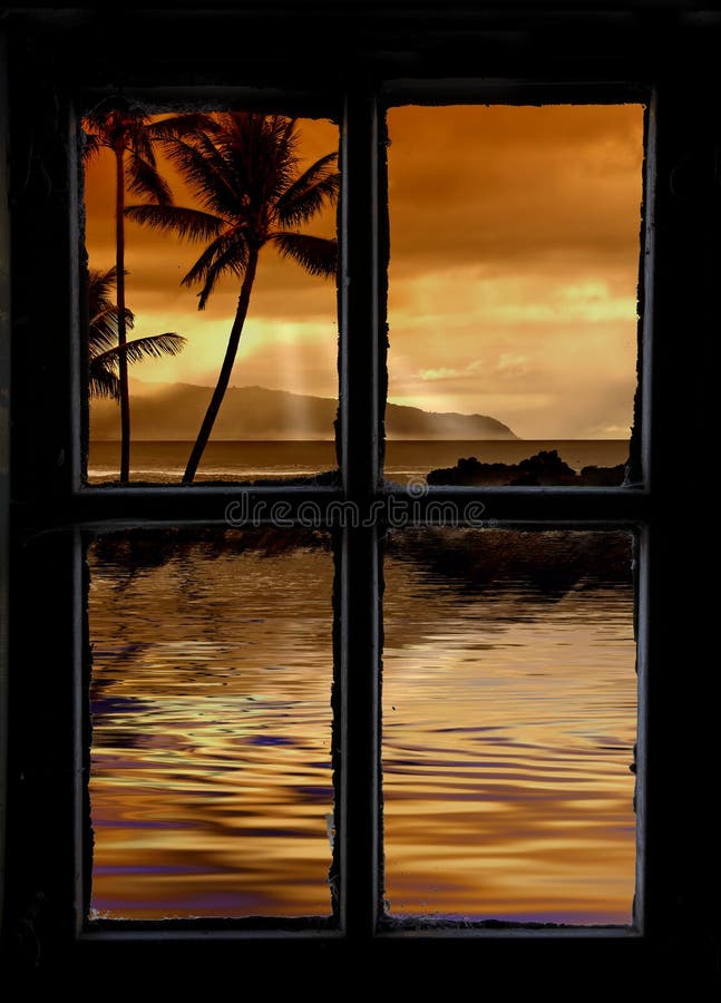 Old window stock photo. Image of abstract, natural, houses - 10614694