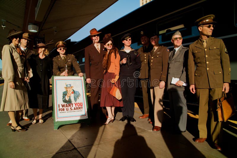 Outside the Troop Train editorial photo. Image of troop - 26130731