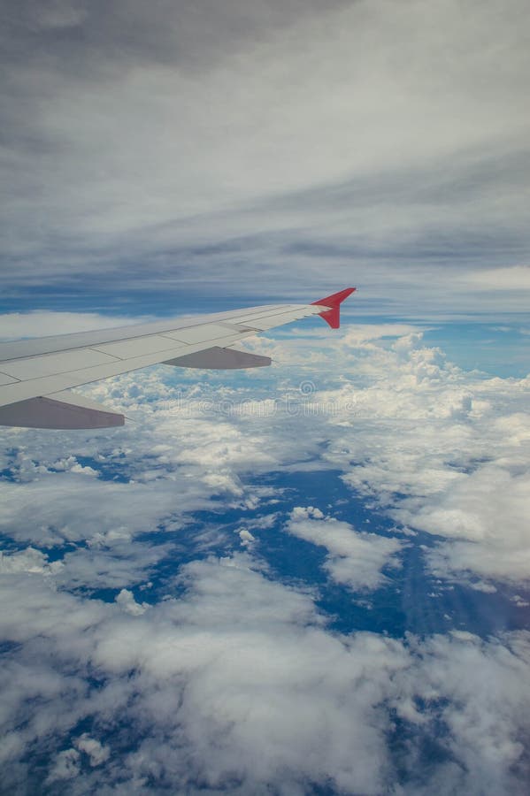 Outside view on aeroplane stock photo. Image of airline - 78361036