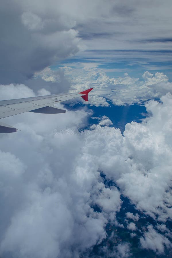 Outside view on aeroplane stock photo. Image of outside - 78361230