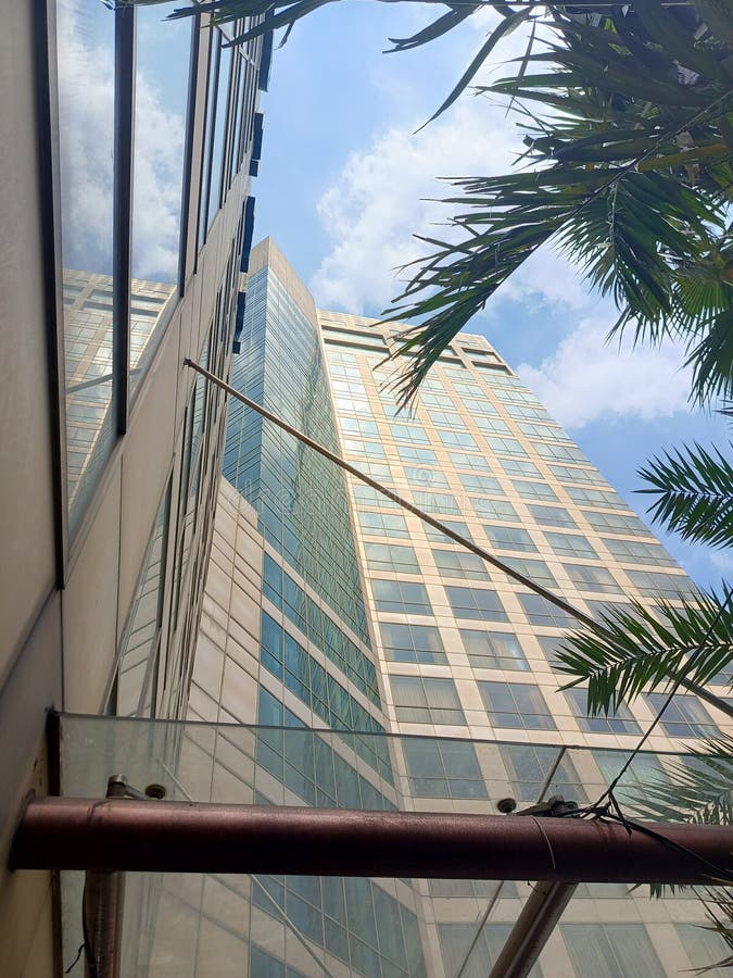 Outside View Downtown Apartment Building Stock Photo - Image of ...