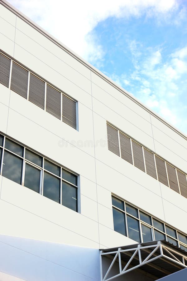 Outside Wall of Building Exterior Design with Windows Blinds Window ...
