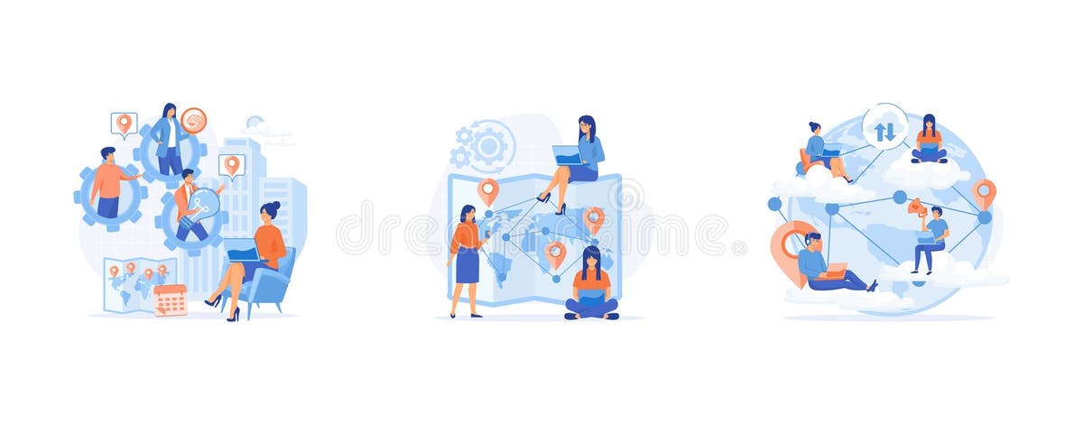 Offshore Teamwork Stock Illustrations – 200 Offshore Teamwork Stock ...
