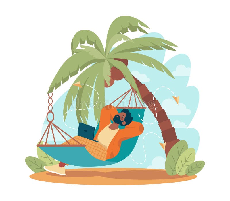 Outsourcing Concept. Telework and Project Delegation, Employee Stock ...