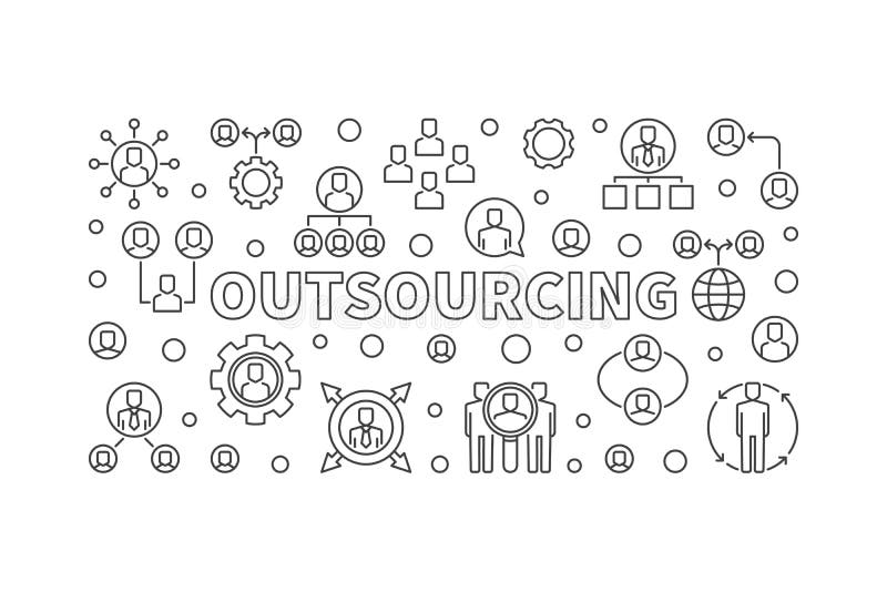 Outsourcing Banner Stock Illustrations – 1,179 Outsourcing Banner Stock ...