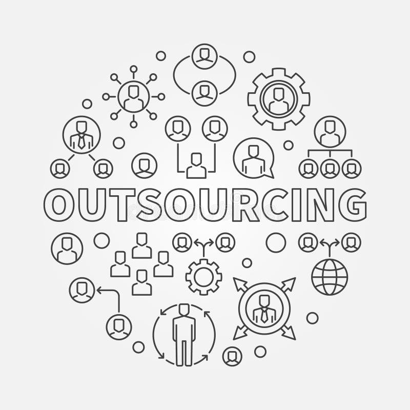 Outsourcing Circular Stock Illustrations – 21 Outsourcing Circular ...