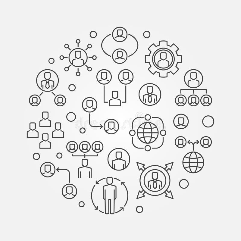 Outsourcing Circular Stock Illustrations – 29 Outsourcing Circular ...