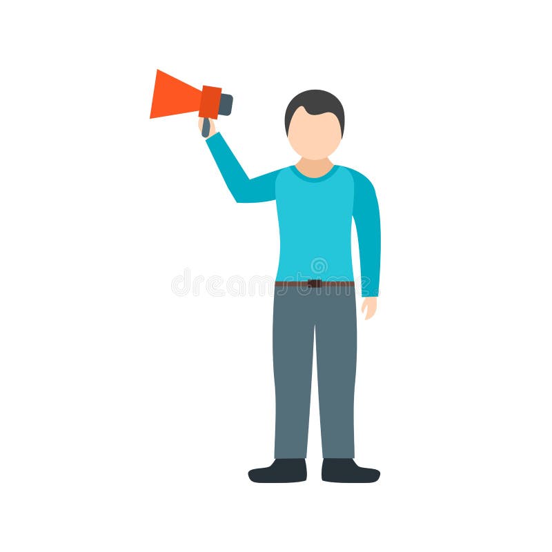 Outspoken stock vector. Illustration of public, decision - 100166332