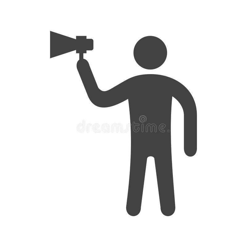 Outspoken stock vector. Illustration of public, decision - 100166332