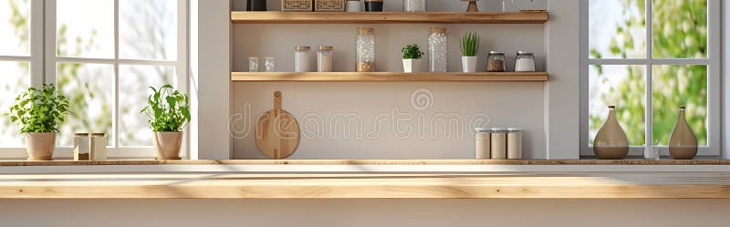 Outstanding Banner for Kitchen Wall Art - a Shelf with Shelves and ...