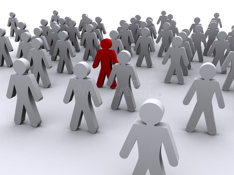 The outstanding individual stock illustration. Illustration of skills ...