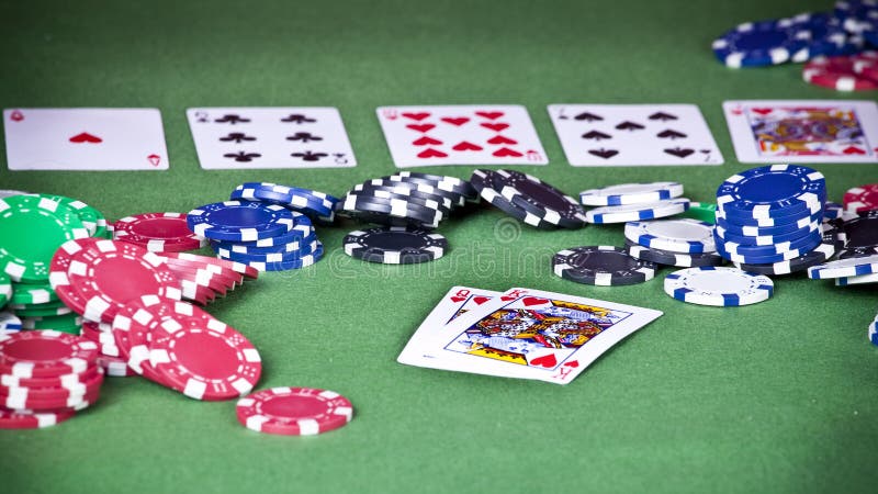 Outstanding pocker hand stock photo. Image of jackpot - 12806660