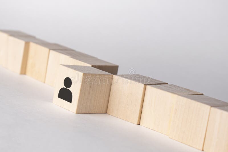 Outstanding Talent Stand Out from the Crowd and Different Concept Stock ...