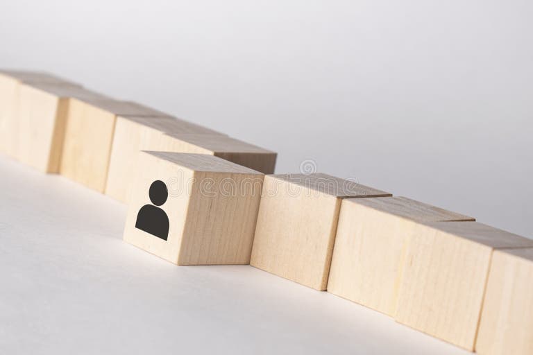 Outstanding Talent Stand Out from the Crowd and Different Concept Stock ...